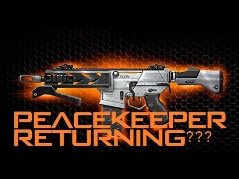 HOW TO GET THE PEACEKEEPER IN BO3!| BO3 NEW PEACEKEEPER GAMEPLAY - YouTube