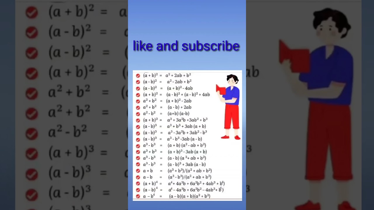 math ke liye vvi formula a plus bi ka hole squire class 9th aur 10th ke ...