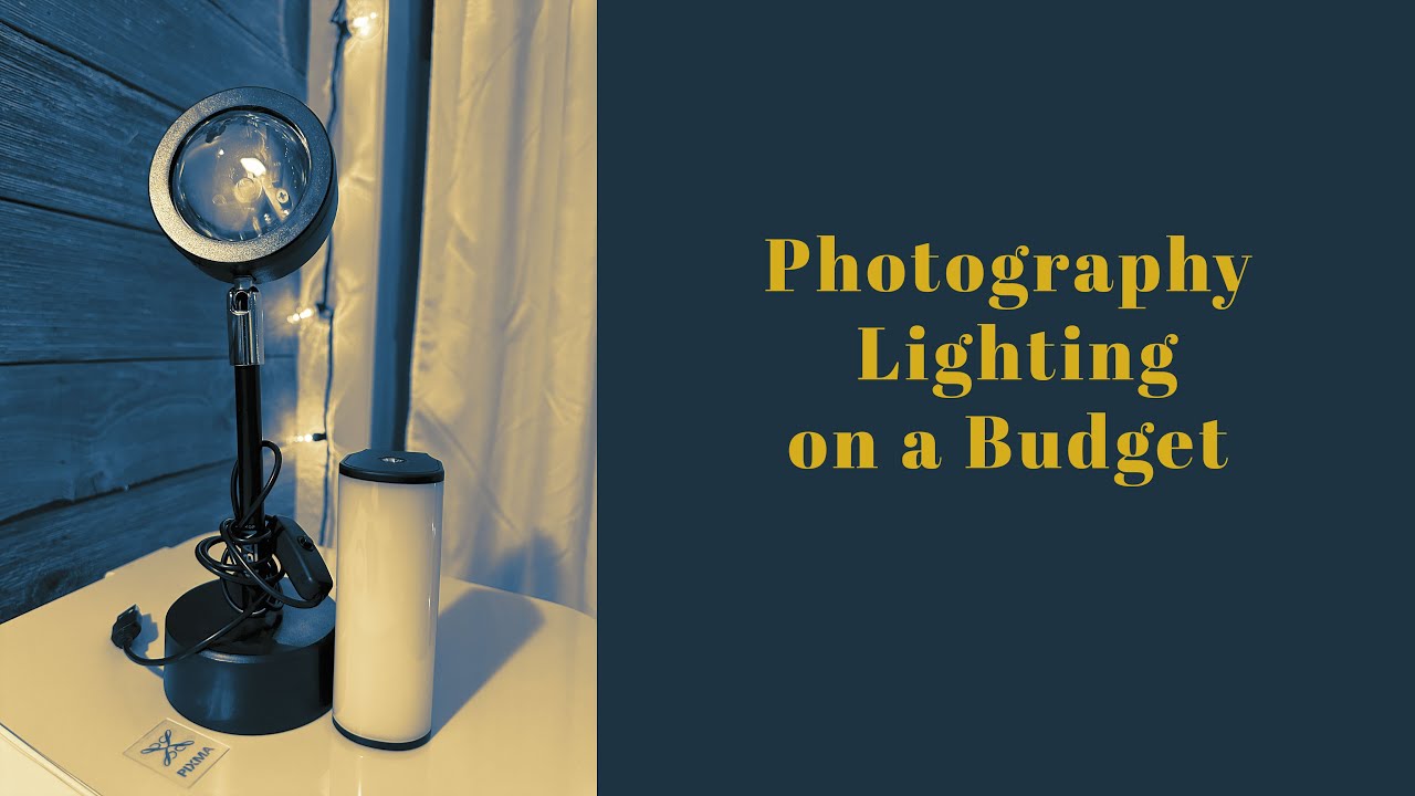 Photography Lighting on a Budget. #photography #creativephotography # ...