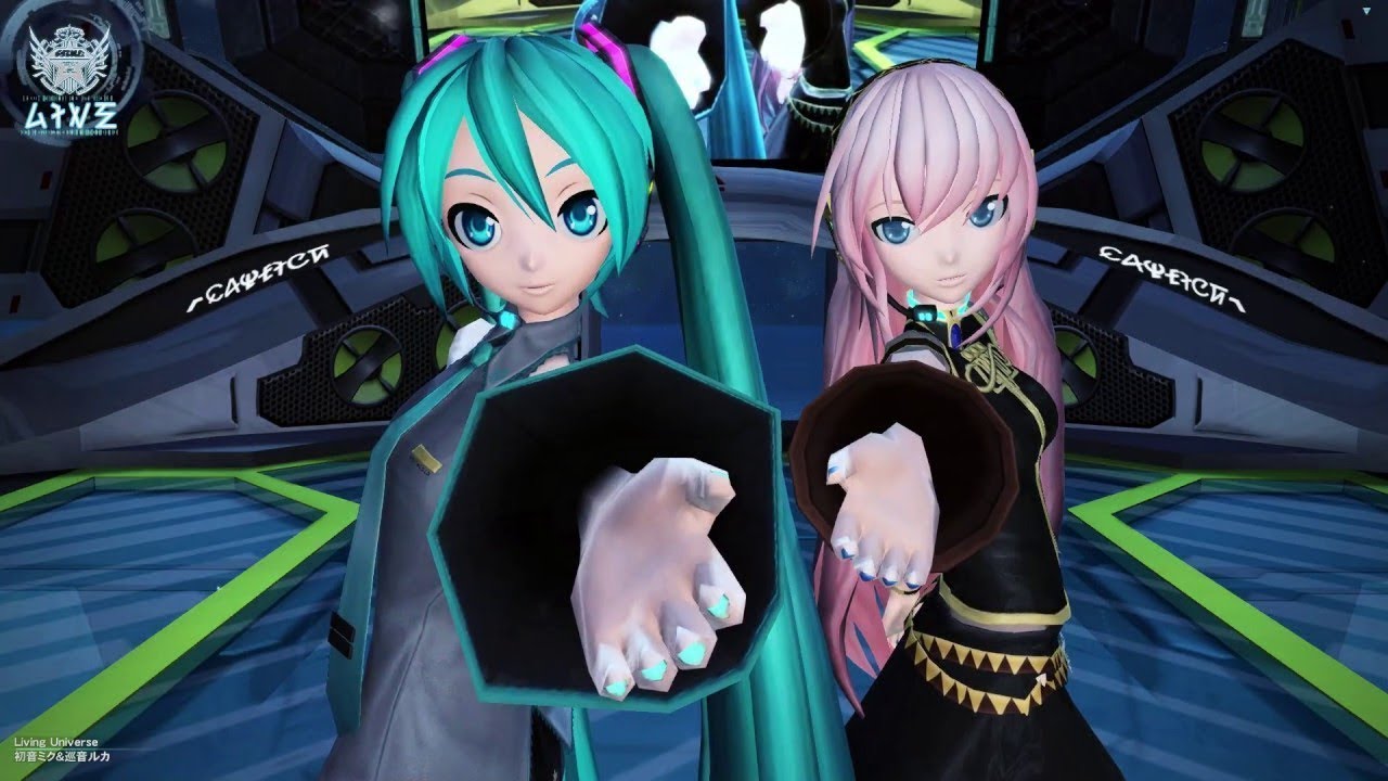 Living Universe - PSO2 Hatsune Miku & Megurine Luka concert 2017 - YouTube