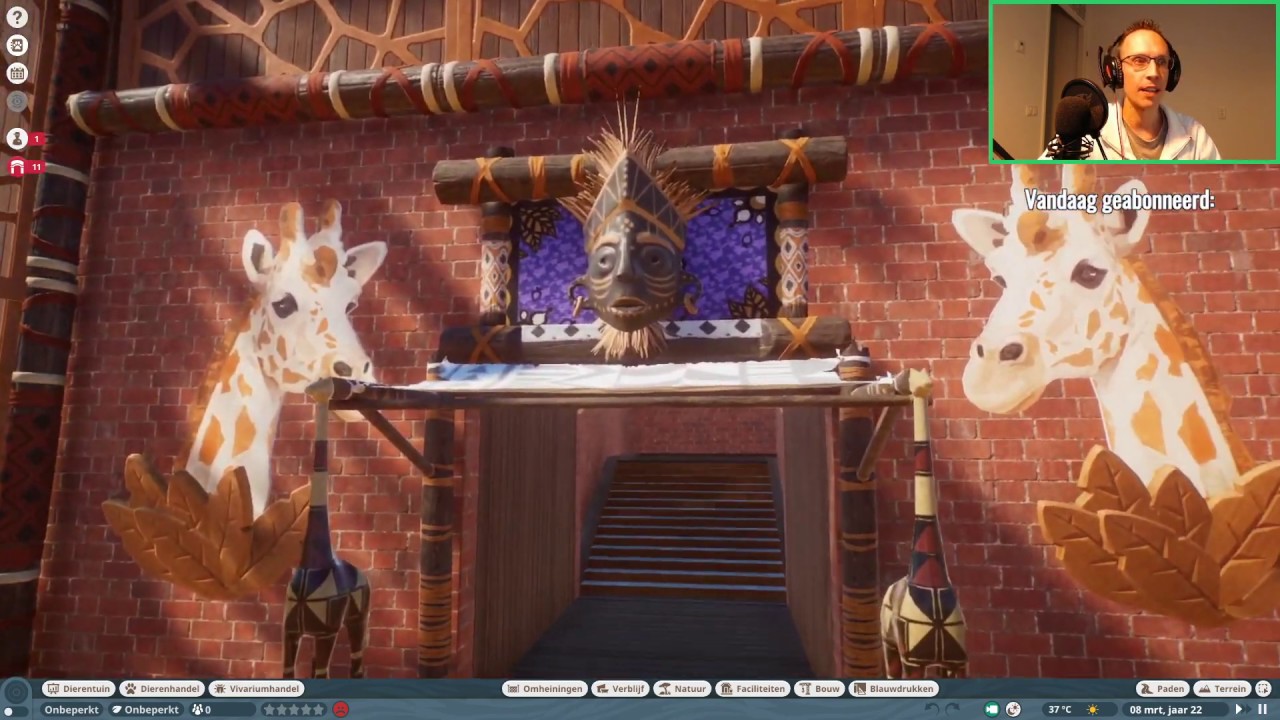 Planet Zoo - Het Bongo verblijf inrichten en meer - ZOOPER #3 - YouTube