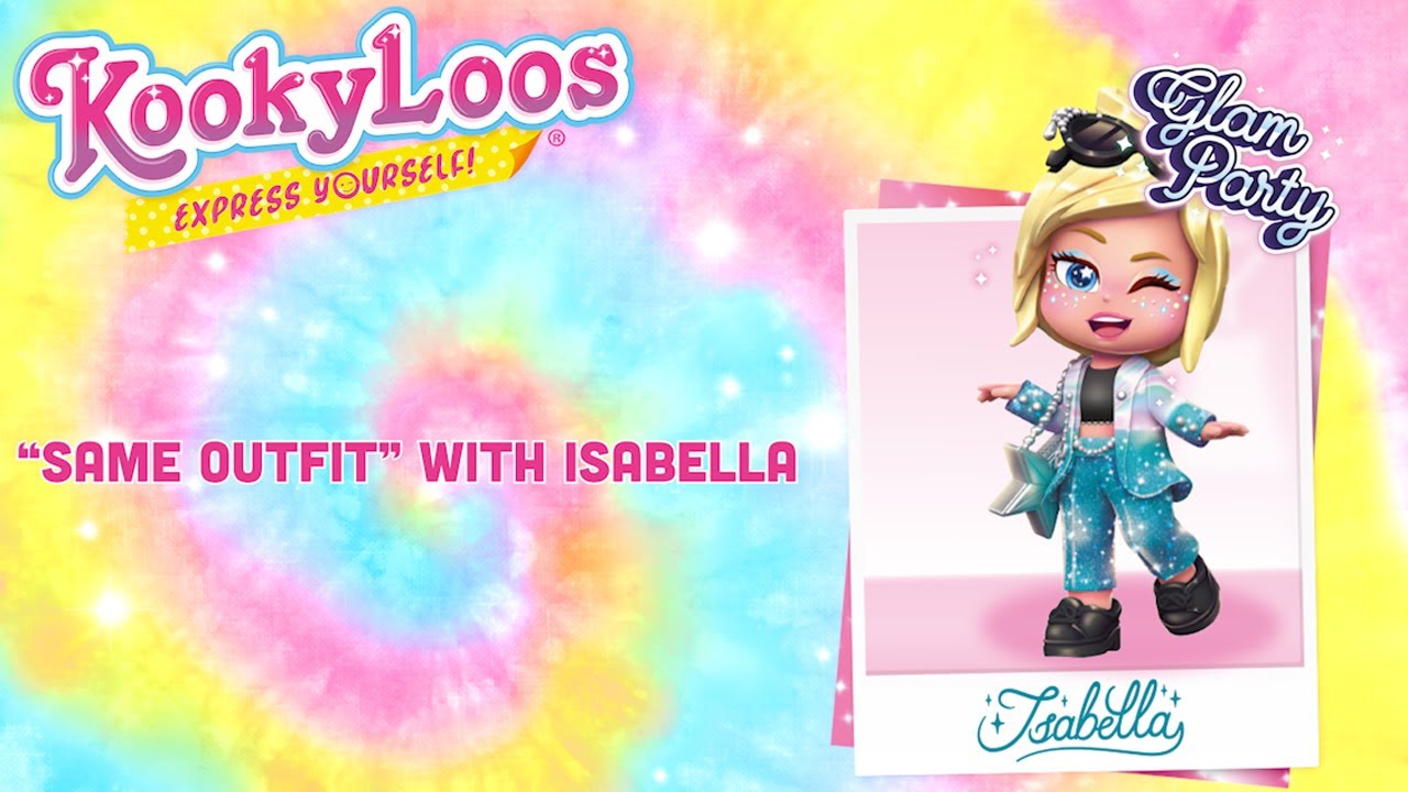 👗 KOOKYLOOS Stop Motion 👗 SAME OUTFIT with Isabella | Cartoons SERIES ...