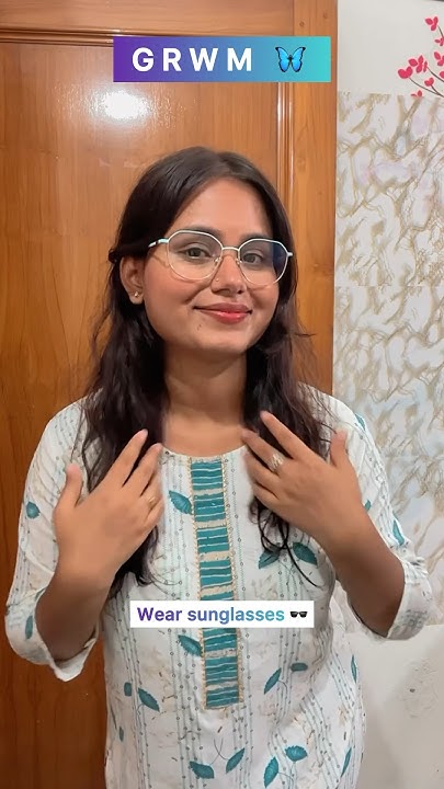 Quick & Simple grwm for summer🦋 #shorts #grwm #getreadywithme #fashion #trending #shortsfeed # ...
