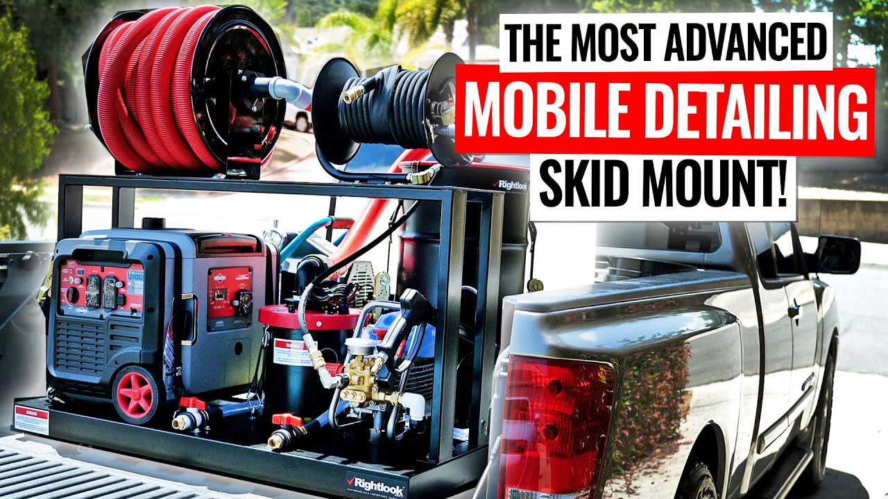 The Most Advanced Mobile Detailing Skid Mount! | Double Decker Deluxe E ...