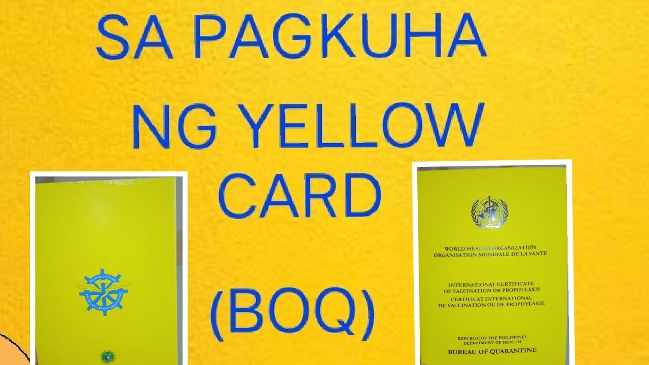 PAANO KUMUHA NG YELLOW CARD STEP BY STEP || PAANO MAG PA-APPOINT NG ...