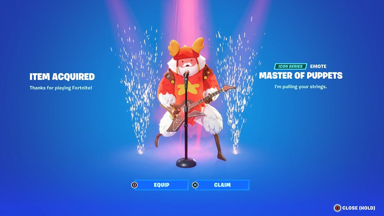 How To Get Master Of Puppets Emote NOW FREE in Fortnite! (Unlocked ...