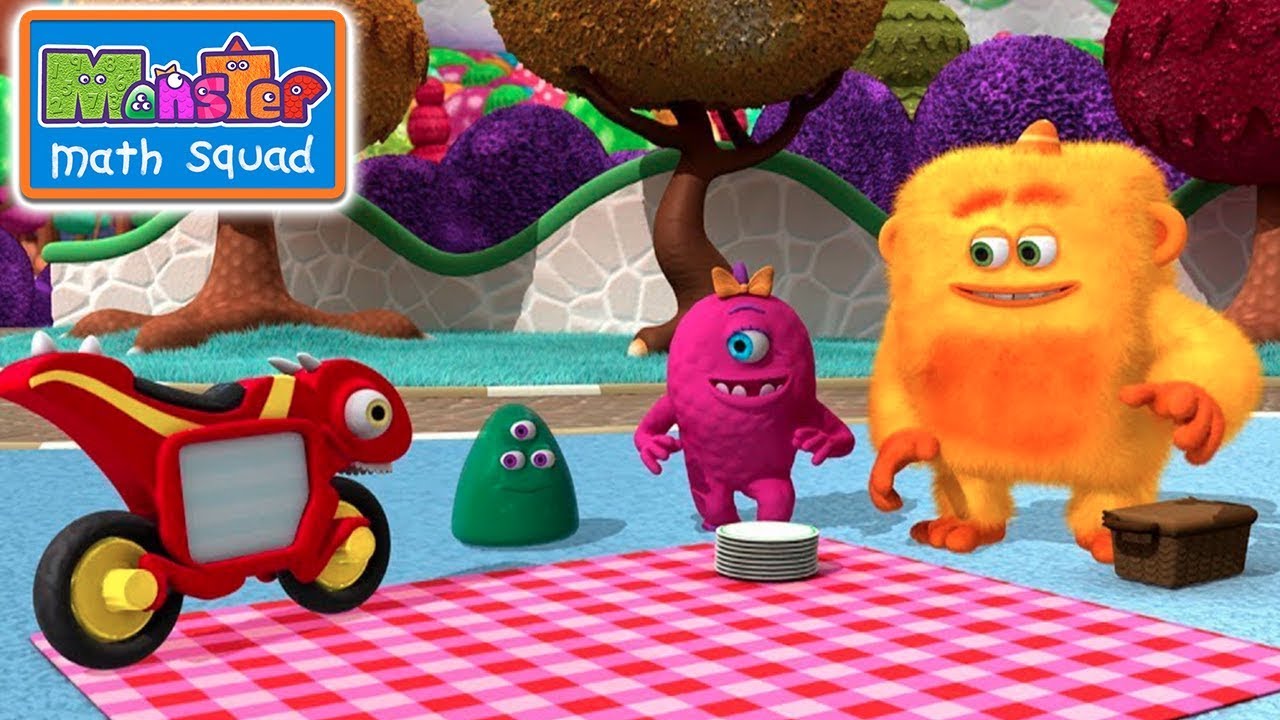 Monsters | Picky Eater's Picnic | Learn Math for Kids | Videos For Kids ...