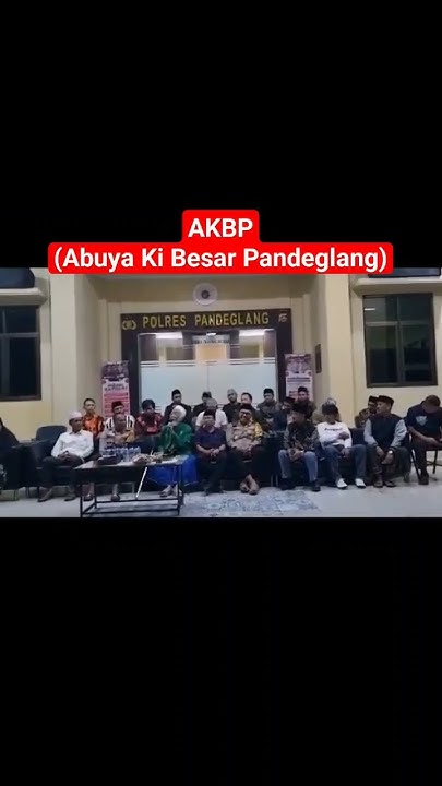 Ini Kata Abuya KH Muhtadi Dimyati Tentang Peng*niayaan di Baros - YouTube