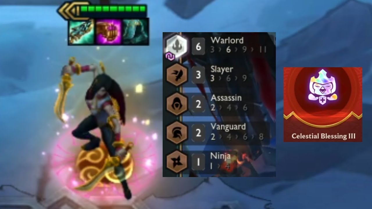 Katarina 3 Star ⭐️⭐️⭐️ ft 6 Warlord 1 Shot All Tft Set 4.5 Revival ...