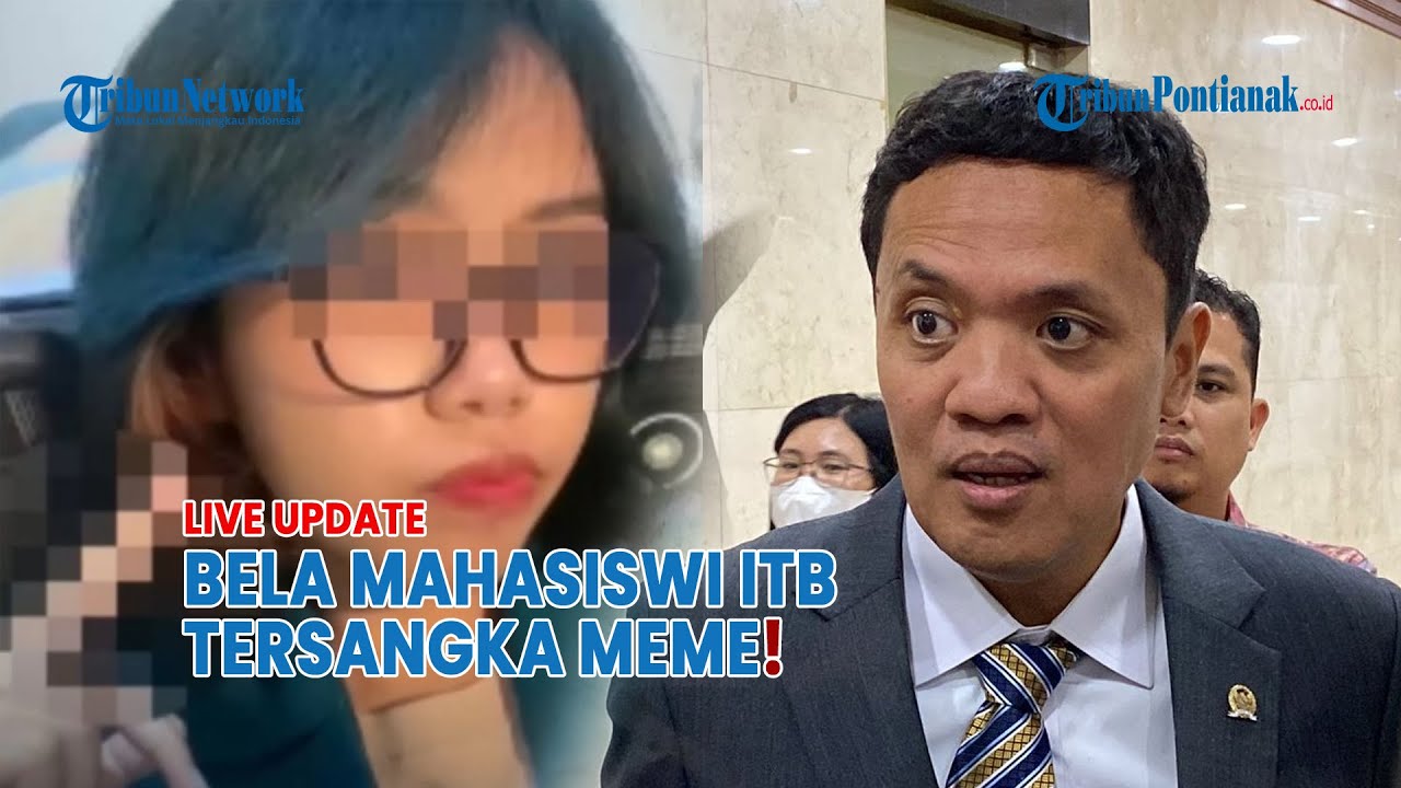 🔴Waketum Gerindra Jamin Mahasiswi ITB Tersangka Meme Prabowo-Jokowi ...