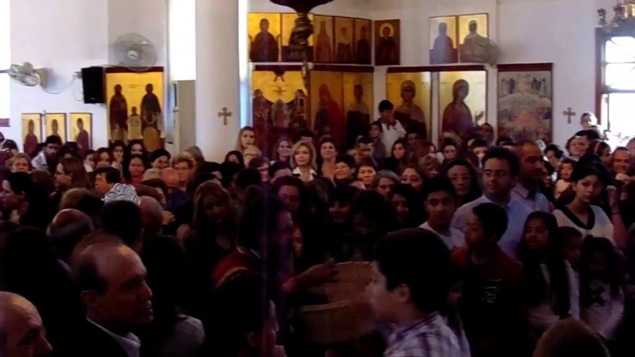 Αναστα ο Θεος, Πρωι Μεγαλλου Σαββατου. Ιερος Ναος Αγιου Σαββα Λιβαδια ...