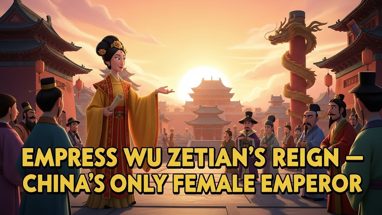 Empress Wu Zetians Reign — Chinas Only Female Emperor - YouTube