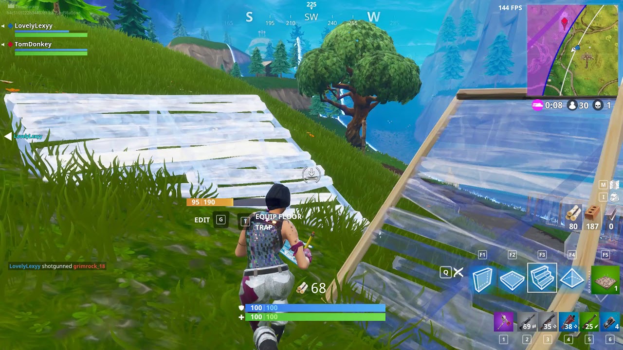 Fortnite C4 (REMOTE EXPLOSIVE) KILL - YouTube