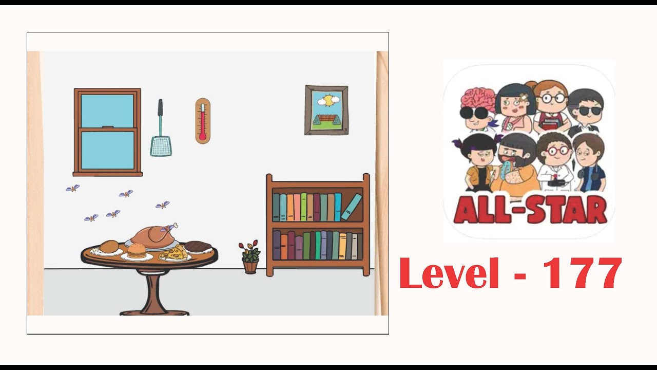 Brain test all star level 177 Get rid of the mosquitos. - YouTube