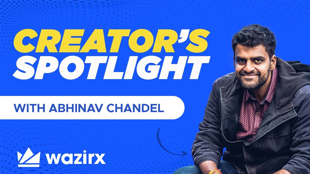WazirXNFT Marketplace | Creator's Spotlight with Abhinav Chandel - YouTube