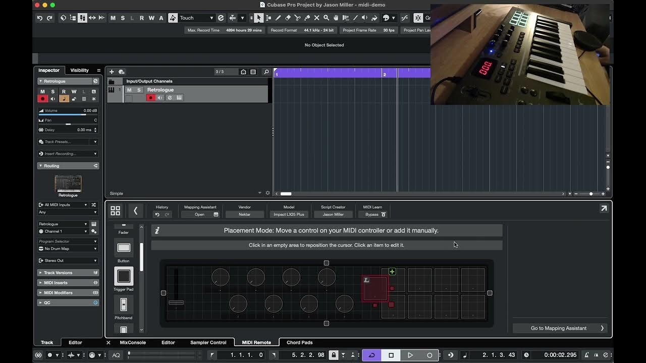 Controlling VST Plugin settings with a MIDI Controller in Cubase 13 - YouTube