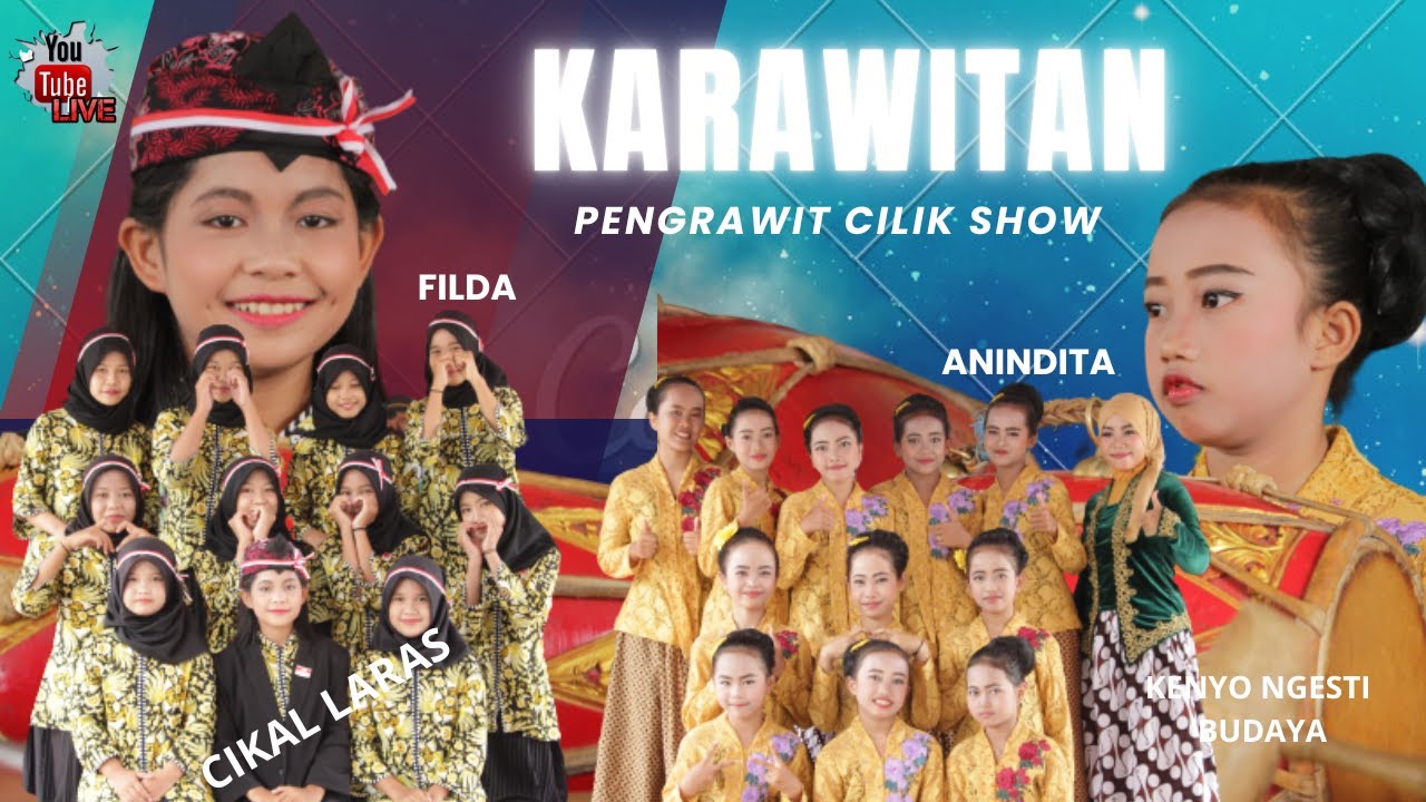 PENTAS PENGRAWIT CILIK || KENYO NGESTI BUDAYA FEAT CIKAL LARAS - YouTube