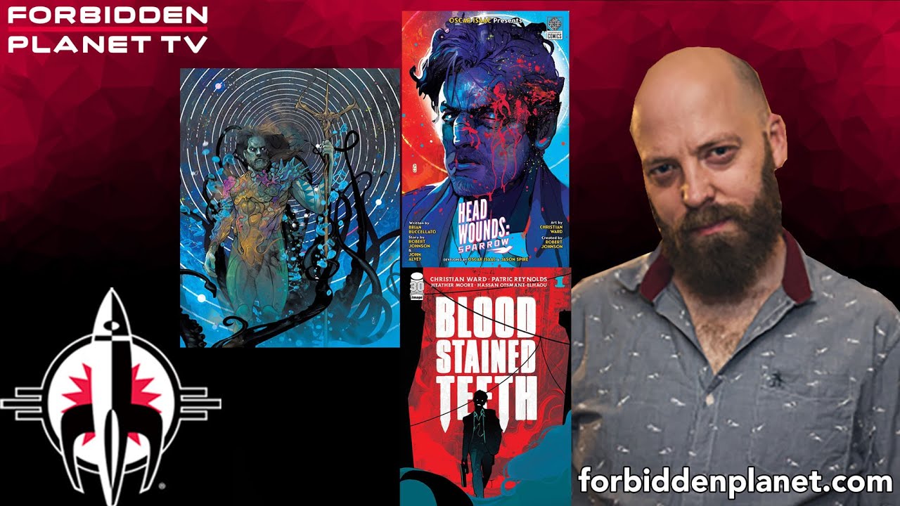 Christian Ward: Vampires, Aquaman and working with Oscar Isaac! - YouTube