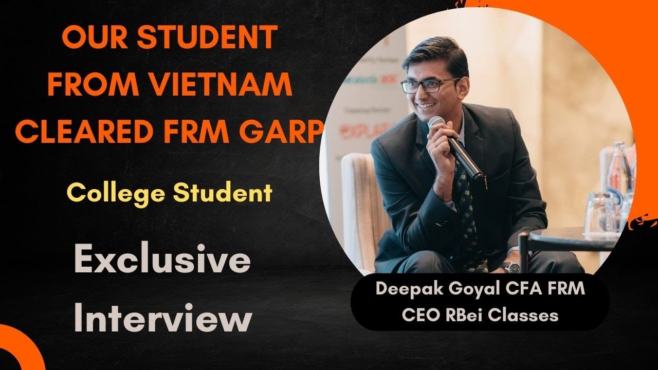 Student from Vietnam Successfully Completed his FRM Part 1 ...