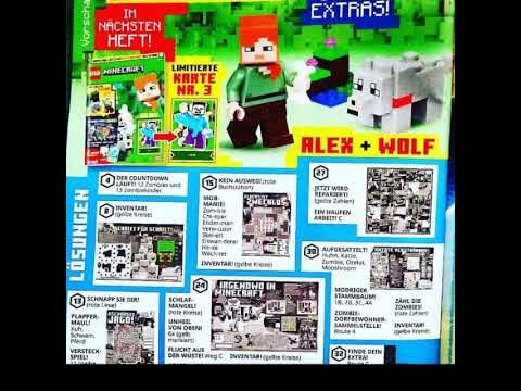 новый журнал Лего Майнкрафт #lego #лего - YouTube