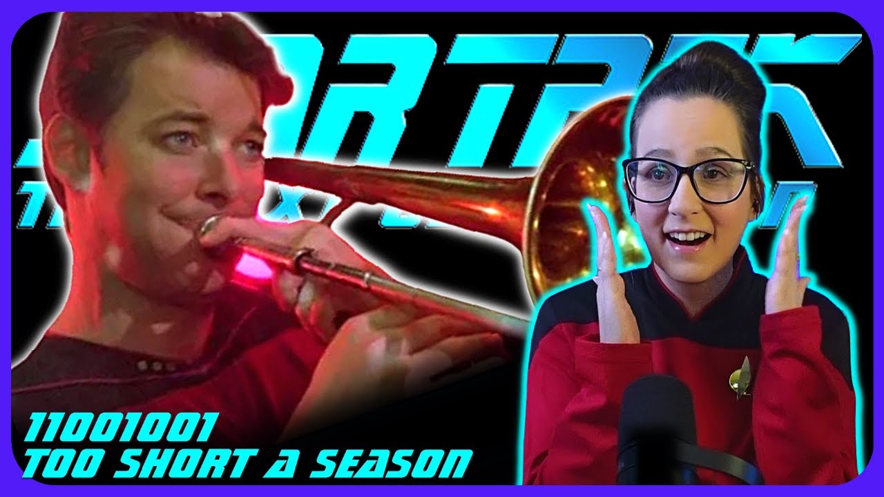 🖖STAR TREK TNG 1x15-16 | 11001001 | Too Short a Season - YouTube