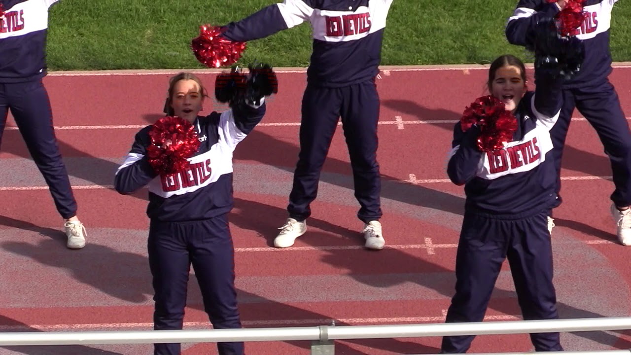 JV Football and Cheer October 9, 2019 - YouTube