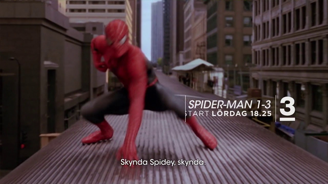 TV3 Sweden - SPIDER-MAN 1, 2 & 3 - Promo (Short) - YouTube