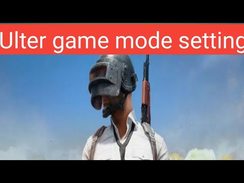 Pubg mobile Ultra game mode setting in vivo mobile - YouTube
