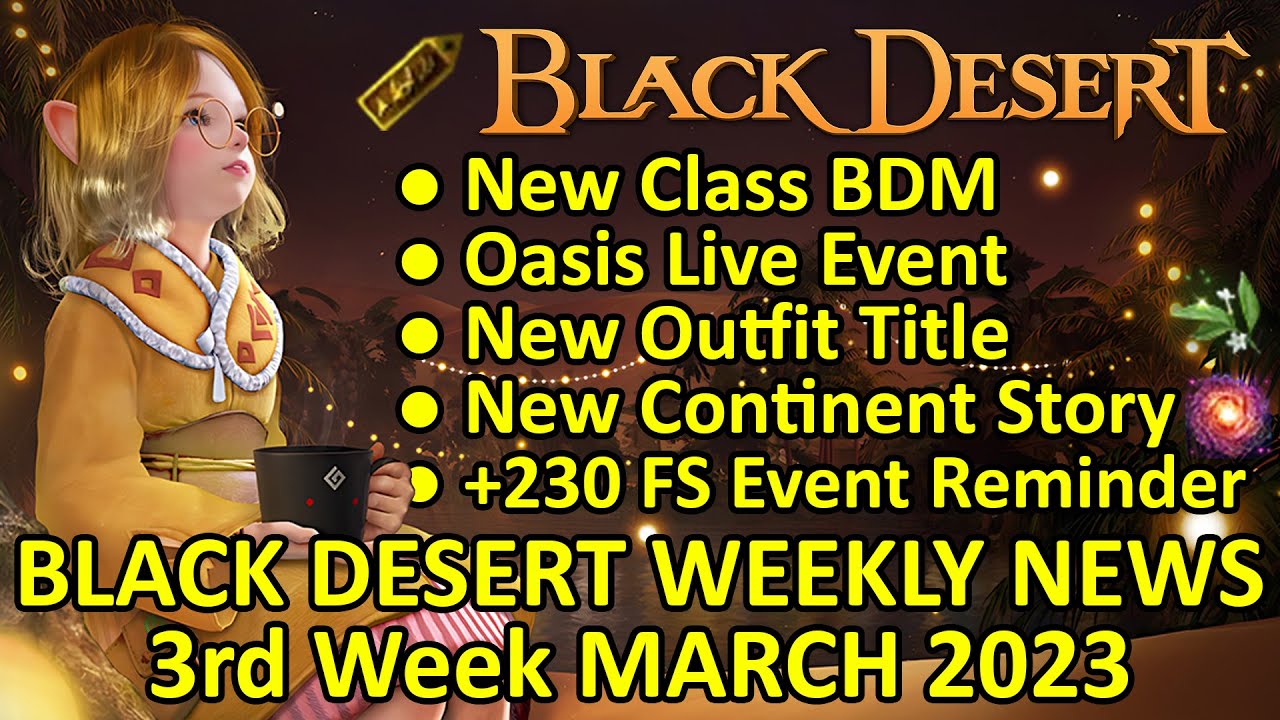 New Class BDM, +230 FS Event Reminder, Oasis Live Event (BDO News, 3rd ...