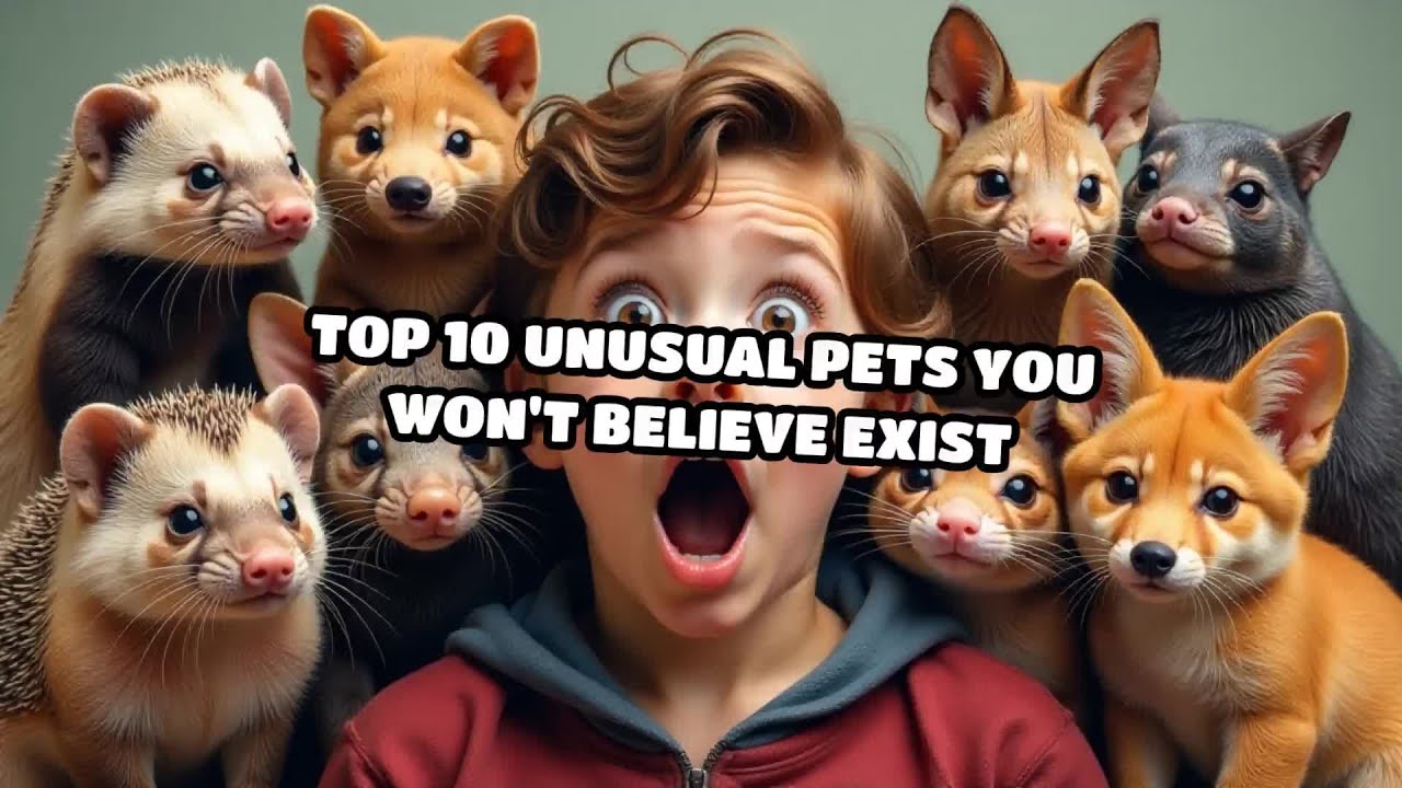 Top 10 Unusual Pets You Won't Believe Exist - YouTube