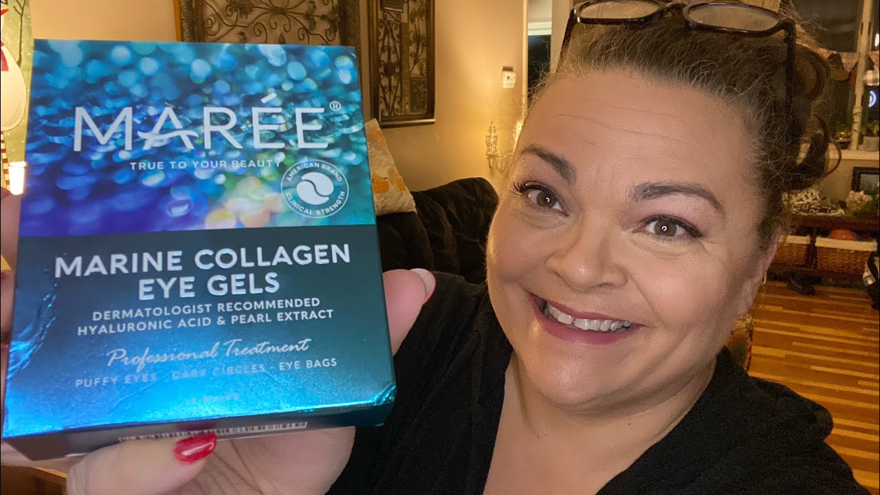 Maree Marine Collagen Eye Gels - YouTube
