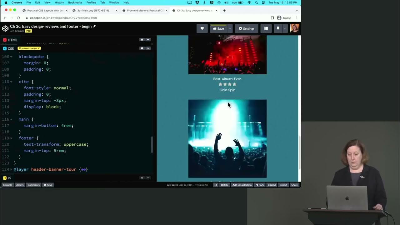 11 Basic CSS Footer Styles Practical CSS Layouts - YouTube