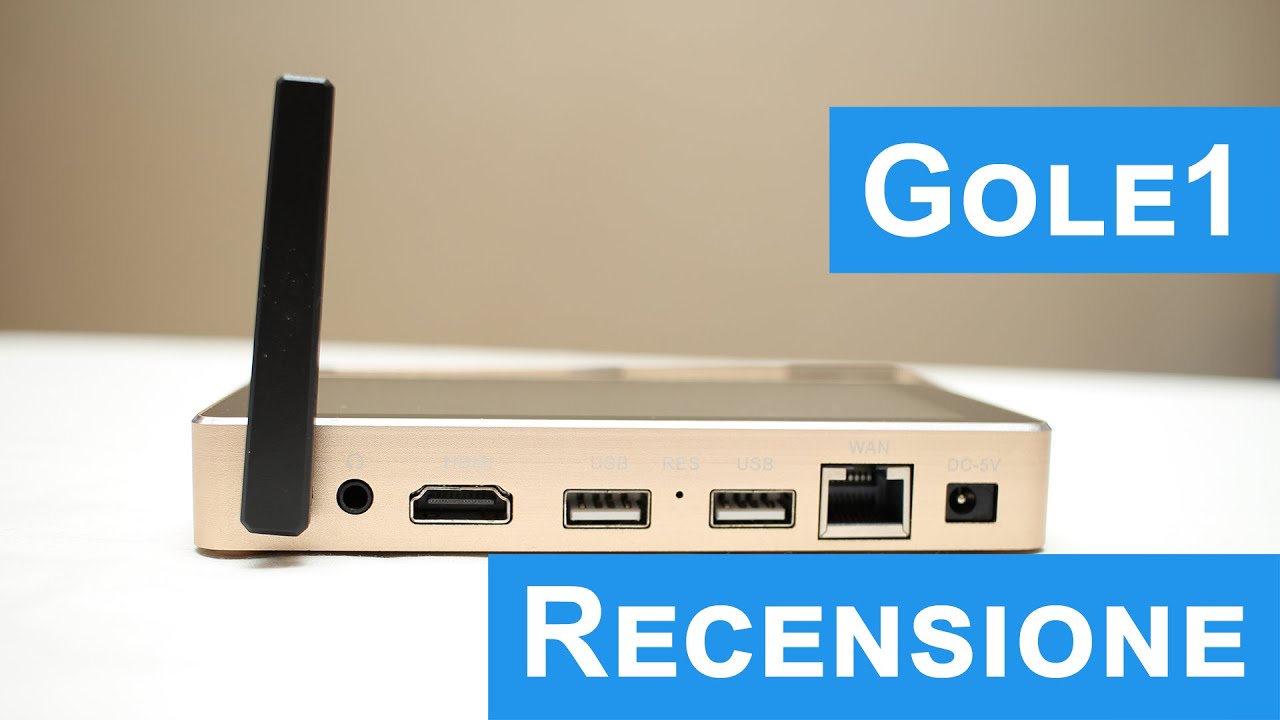 Recensione Gole Gole1 mini PC AIO touchscreen 5" - YouTube