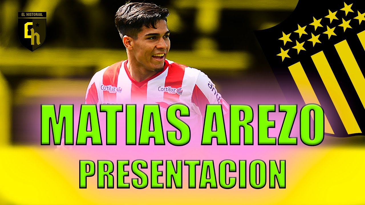 PRESENTACION DE MATIAS AREZO EN PEÑAROL - OFICIAL 2022 URUGUAY - YouTube