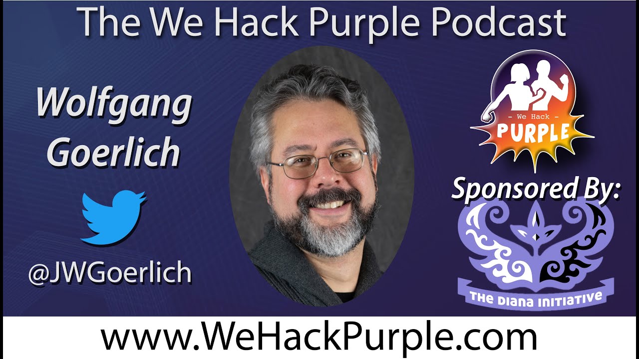 We Hack Purple Podcast Episode 66 with Wolfgang Goerlich - YouTube