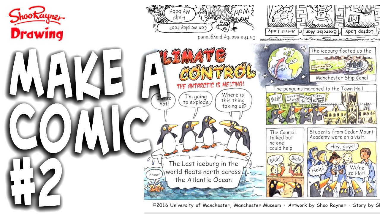 How to make a comic part 2 - YouTube