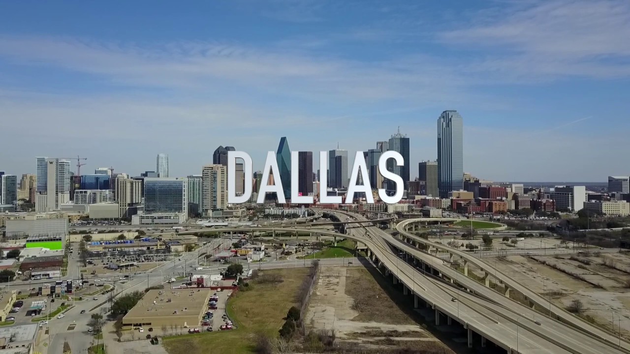 Dallas Texas drone footage - YouTube