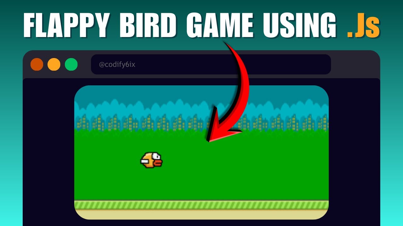 Flappy Bird Game using HTML, CSS & JS | ASMR Program (No Talking) - YouTube
