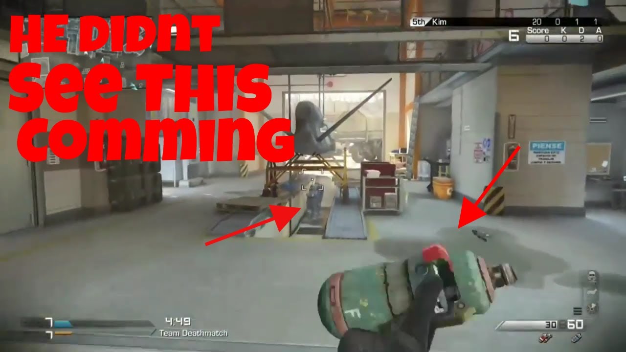 call of duty ghost : canister bomb trolling - YouTube