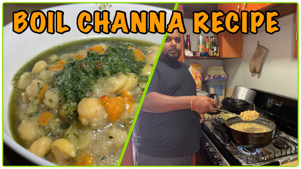 BOIL CHANNA RECIPE / CHANNA SOUSE | TRINI STYLE - YouTube