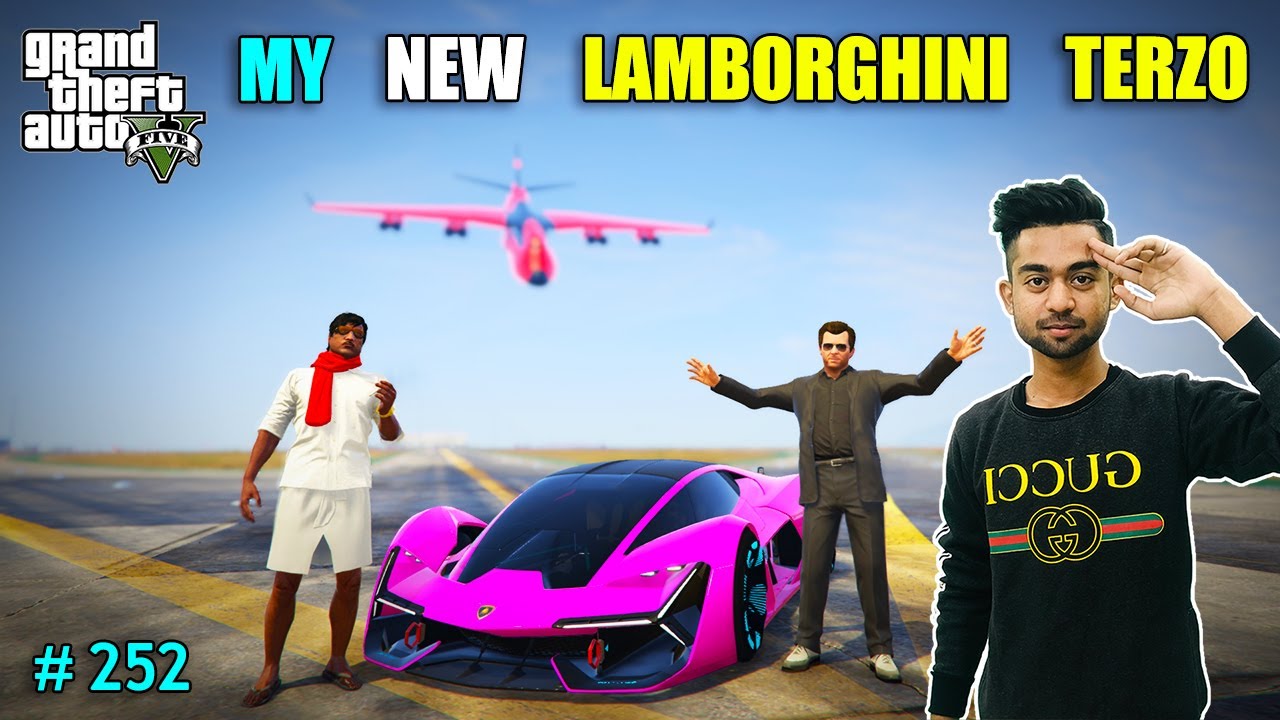 MICHAEL NEW LAMBORGHINI TERZO FROM ANNA | GTA V GAMEPLAY #252 - YouTube