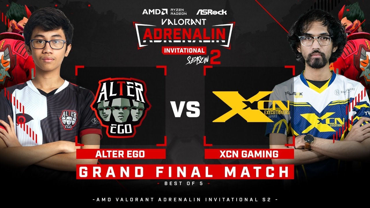ALTER EGO VS XCN GAMING | AMD VALORANT ADRENALIN INVITATIONAL SEASON 2 ...