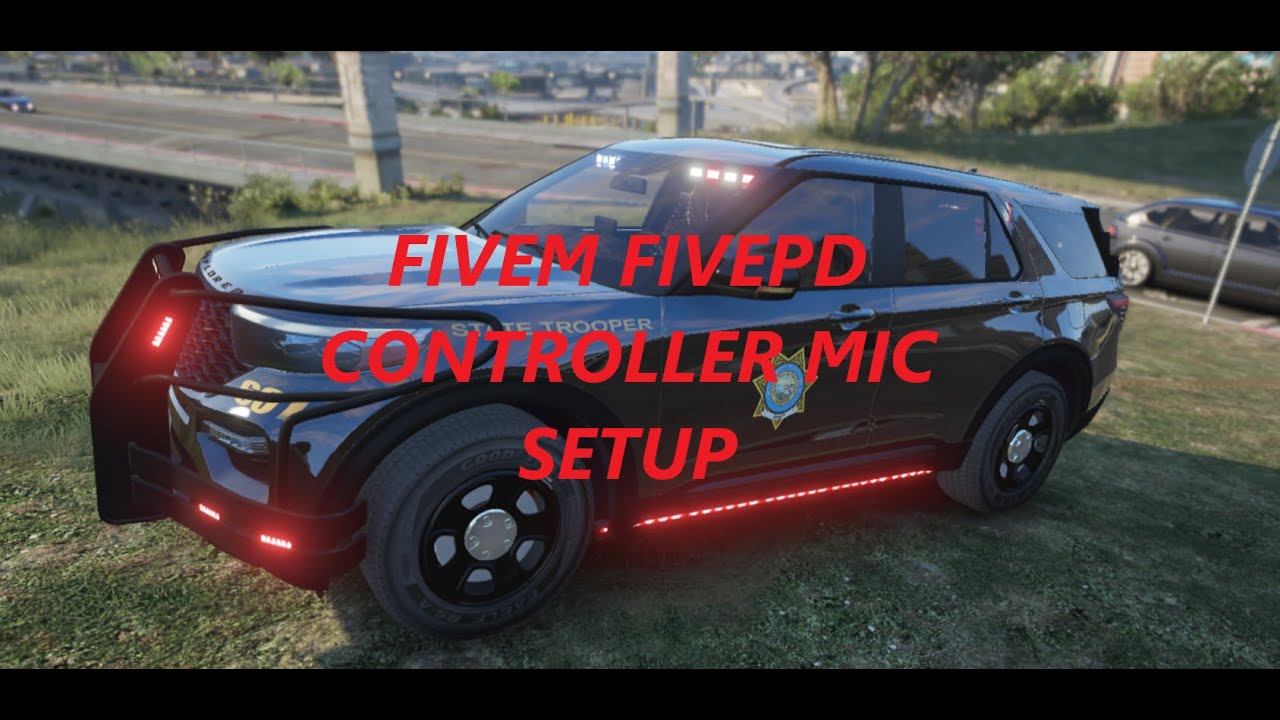 FIVEM FIVEPD CONTROLLER MIC SETUP - YouTube