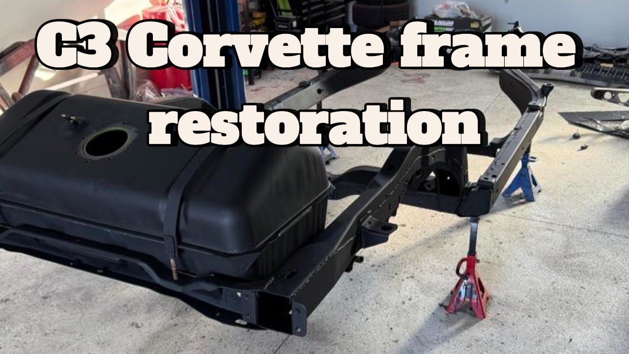 Making my 1980 C3 Corvette frame look new! (EP. 10) - YouTube