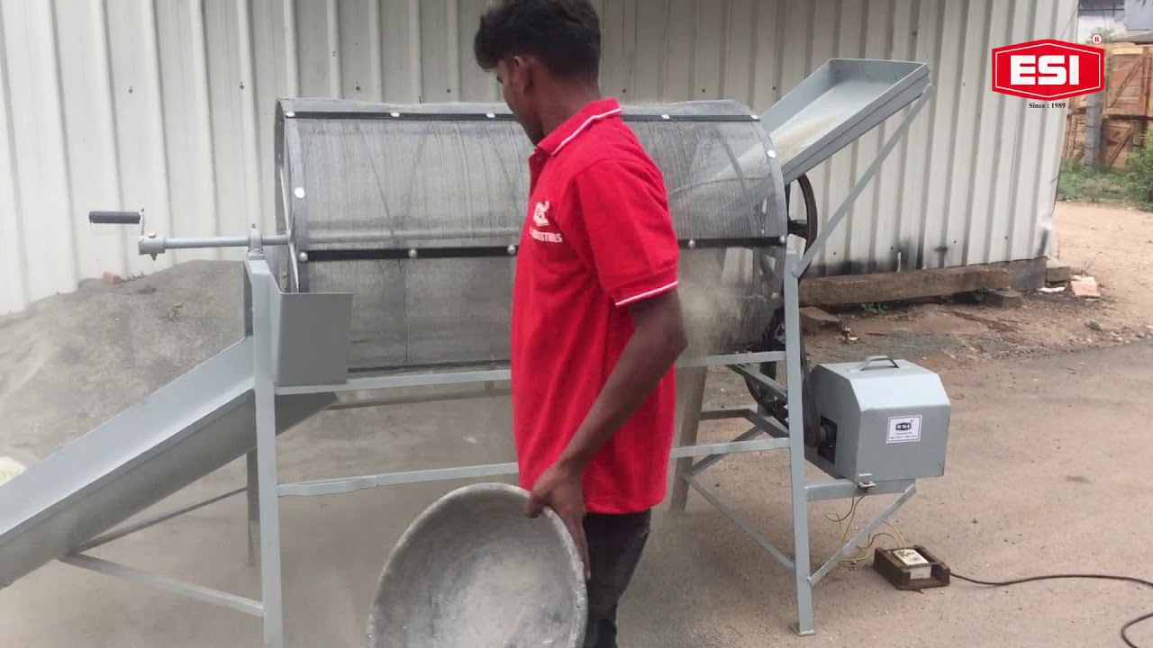 SAND SIEVER MACHINE - YouTube