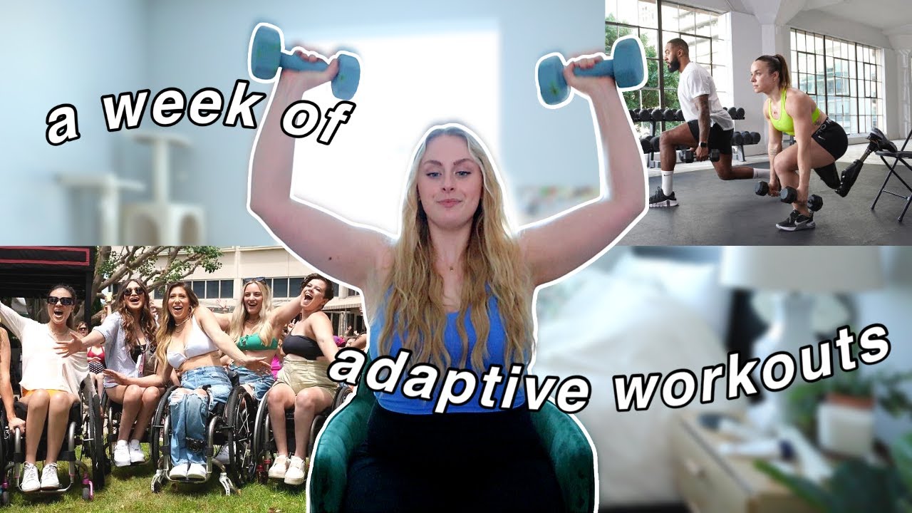 a week of ADAPTIVE & INCLUSIVE workouts - YouTube