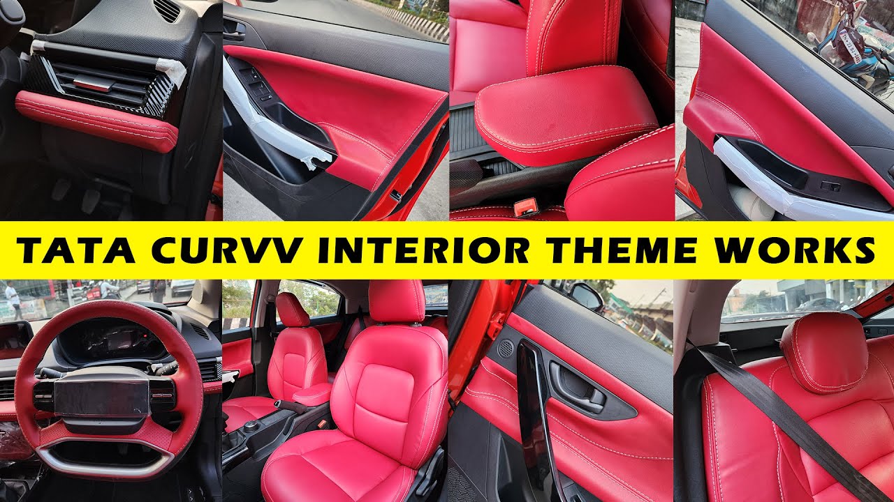 Tata Curvv Interior Theme Works | Car Interior Customization | Car ...