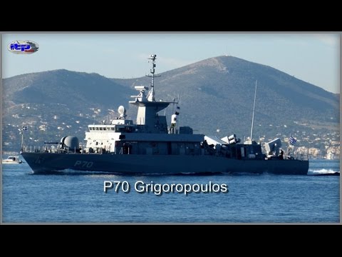 Hellenic Navy - P70 Grigoropoulos-fast attack craft - YouTube
