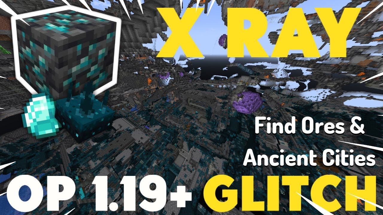 UPDATED 1.19+ Bedrock X-Ray Glitch | 1.19+ Minecraft Tutorial - YouTube