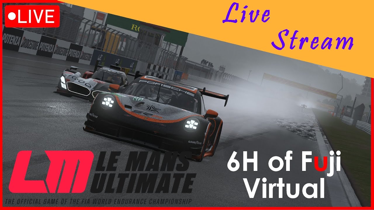6 Hours of Fuji Virtual | LMU Live Stream - YouTube